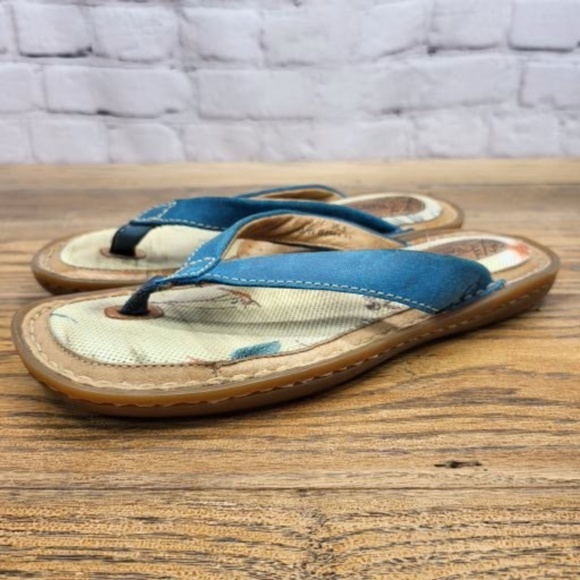 Born | Shoes | Born Womens Size 6 Thong Flip Flop Leather Shoe 284 ...